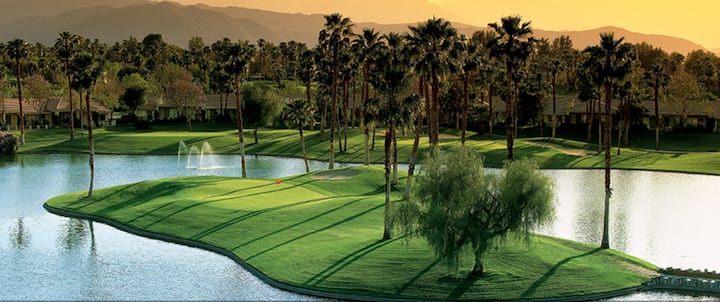 Palm Valley Country Club Water Front 7th Hole - Palm Desert, CA