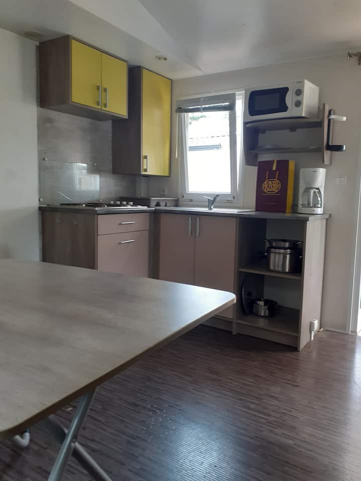 11 Mobil Home Au Camping Novela  Port La Nouvelle - Port-la-Nouvelle