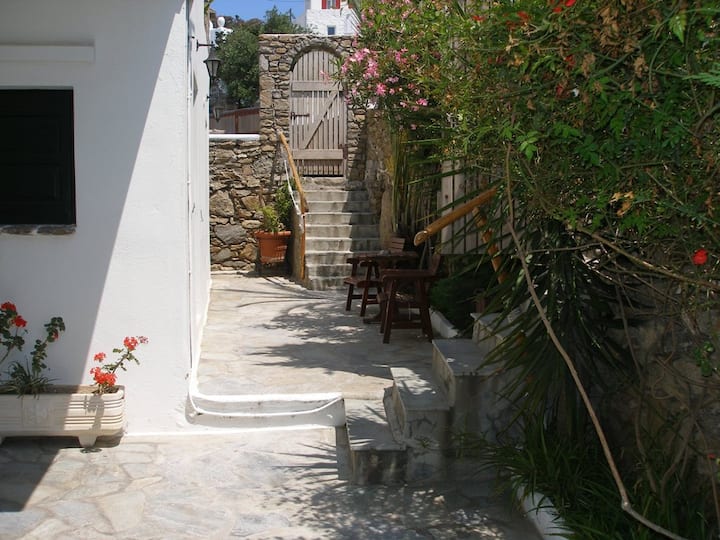 Sno 4 Studio (3 Adults) With Garden View In Town - Mykonos