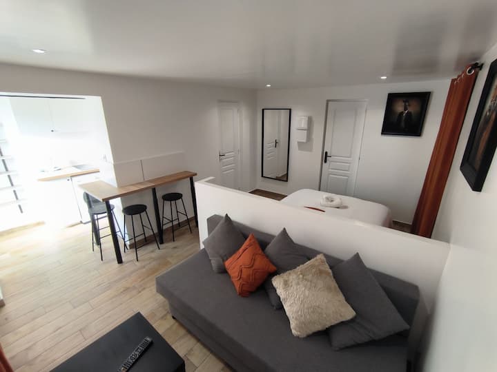 Appart Orange Velours - Savigny-sur-Orge