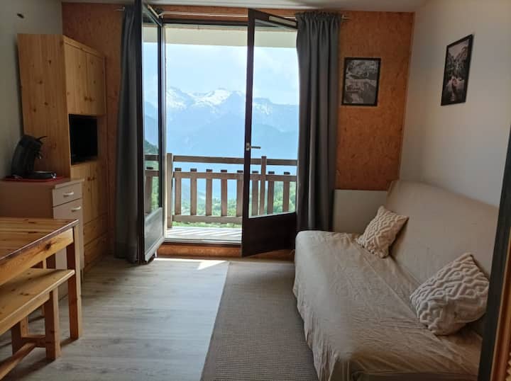 Studio Chaleureux Avec Vue Panoramique - L'Alpe d'Huez