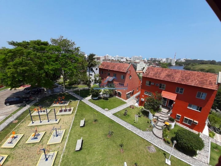 Nova Guarapari-apartamento Com Vista Para A Lagoa. - Guarapari