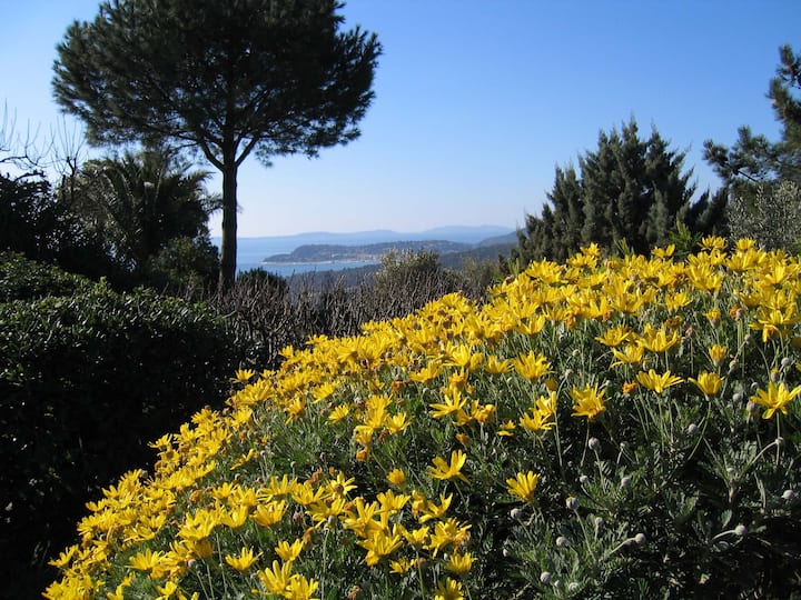 Villa Vue Mer: Rez-jardin - 5 Pers. - La Croix-Valmer