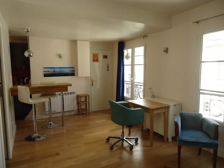 Studio Cosy, Clair, Calme, 23m2 - Paris