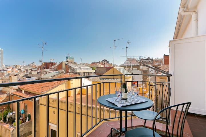 Penthouse Duplex Con Terraza (Renovado En 2025) - Barcelona