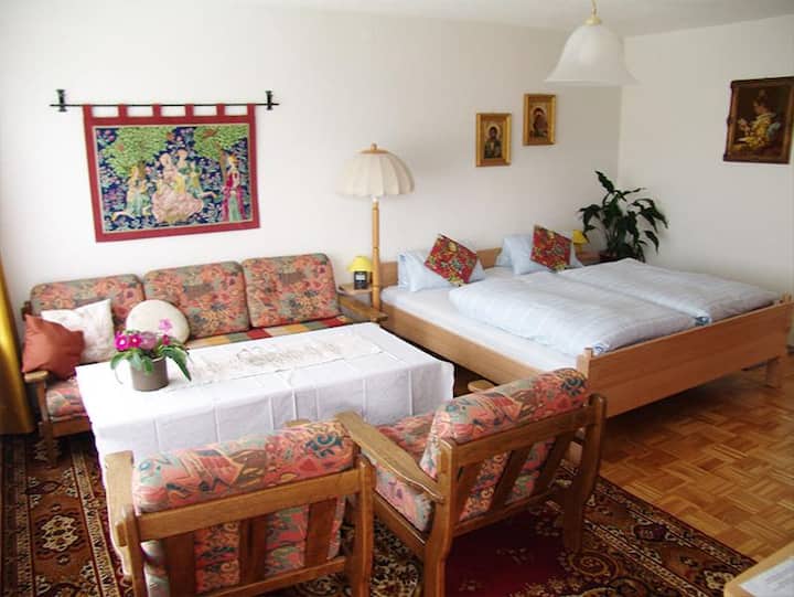 Ferienwohnung Uhrmann Franz (Lindberg), Ferienwohnung 1 Mit Möbliertem Balkon - Lindberg