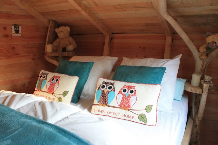 Cabane Perchée "L'escarcelle" Pour 5 Personnes - Île-de-France