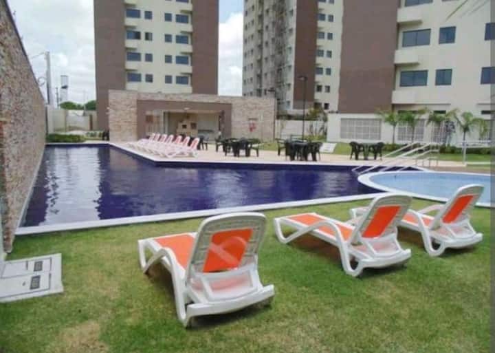 Apt 5 Min  Praia De Ponta Negra - Natal