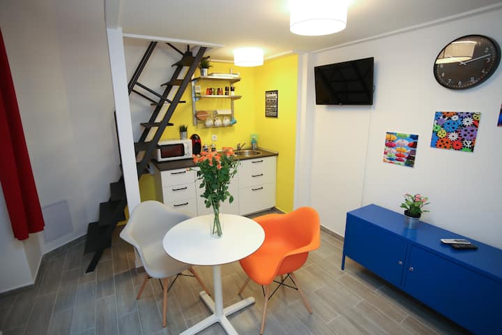 Balcony Studio Apartment 2 - Zagreb
