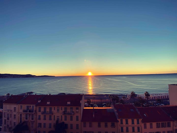 Magnifique Vue Mer La Californie - Nice