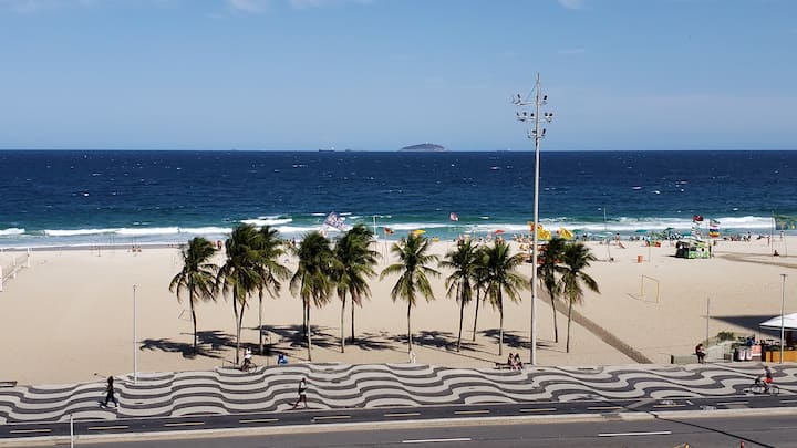 1lm: Apartamento Com Vista Mar Reserve Agora! - Copacabana