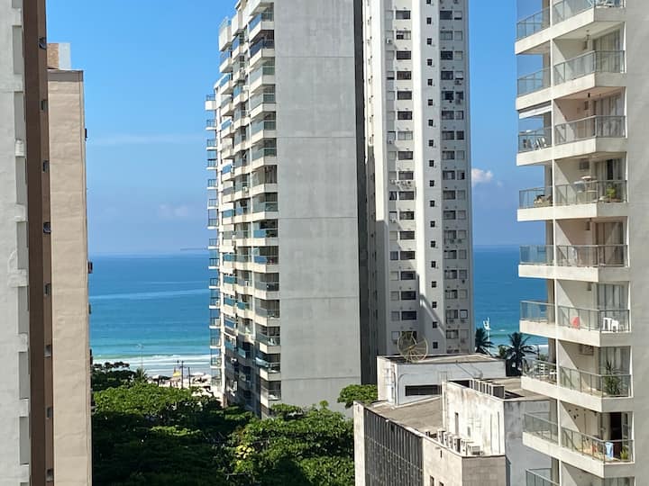 Praia Pitangueiras Vista Para O Mar (3min Mar) - Guarujá