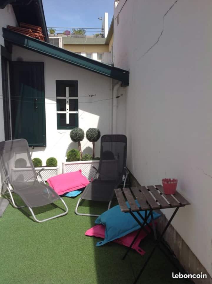 Biarritz Quartier Aguilera Limite Anglet Maison T3 - 比亞里茨