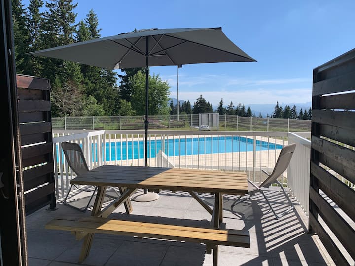 Appartement Neuf, Terrasse, Piscine Bellevue 1750 - Chamrousse