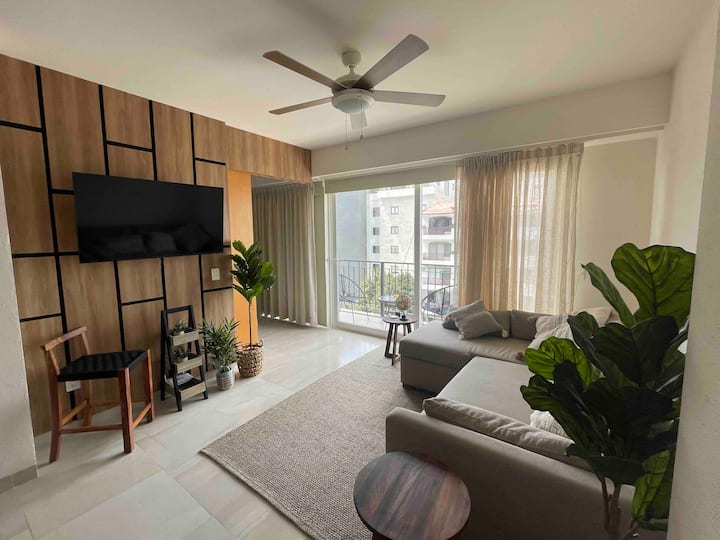 1br/2ba Apt. With Balcony & Ocean View In Bucerías - Bucerias