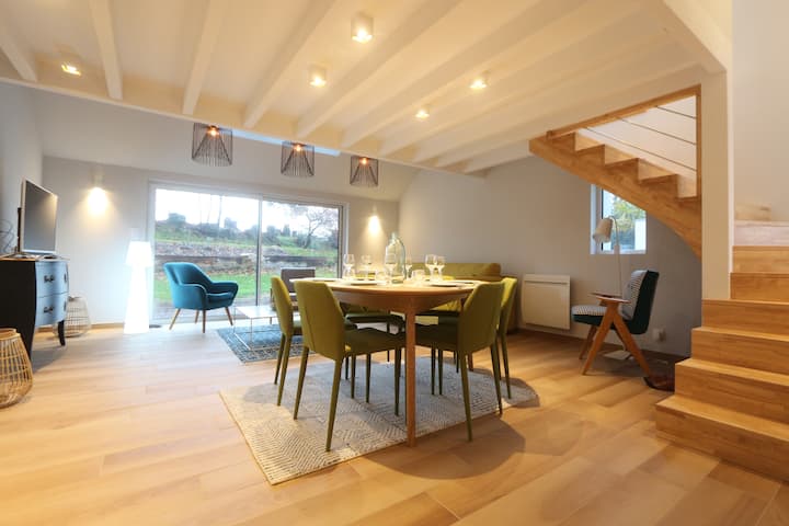 Maison Rénovée Au Coeur D'un Grand Parc Arboré - Quimper