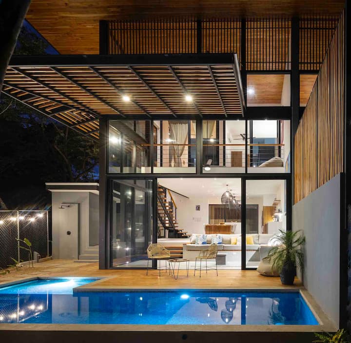 Beautiful Jungle Villa With Private Saltwater Pool - Nosara