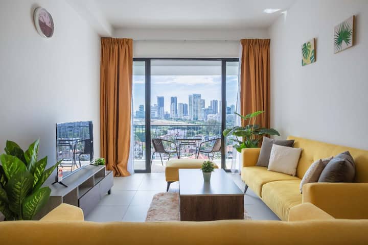 13楼黄金海景房温馨民宿有麻将 - Tanjung Bungah