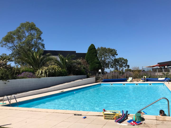Cottage Tregastel Sur Golf Avec Vue Mer - Perros-Guirec