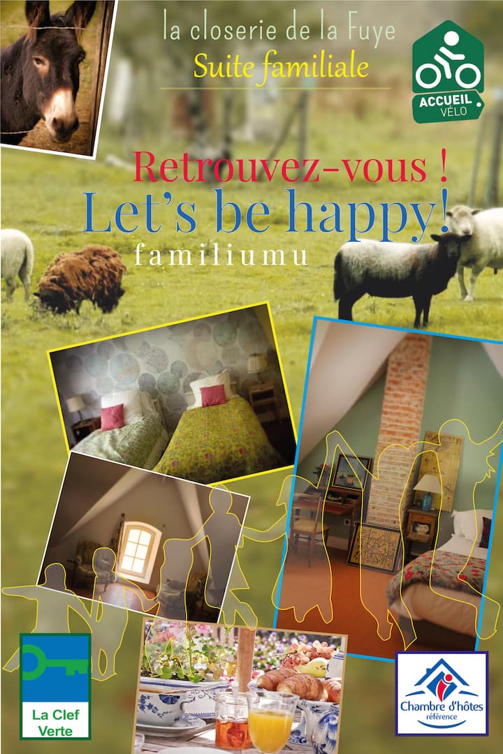 Suite Familliale 45 M2 Petit Déjeuners Inclus - Tours