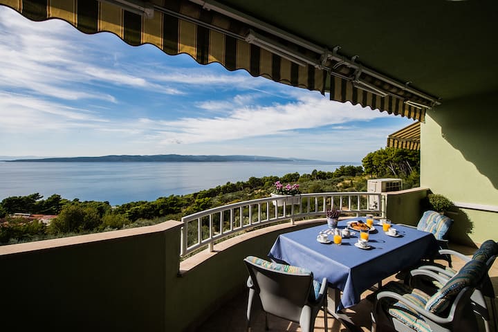 Sea View Apartment Milas - Brela