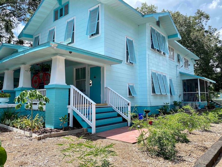 Lake Morton Bungalow Near Fsc - Lakeland, FL