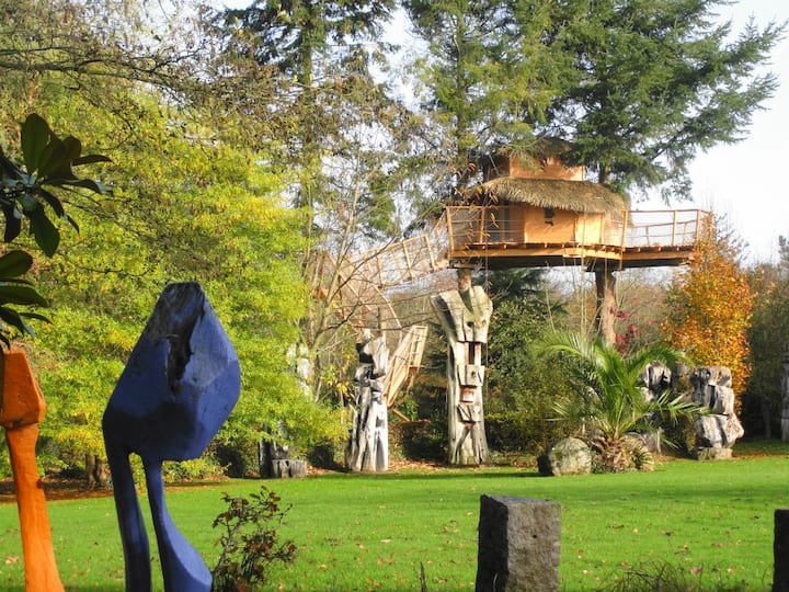 Cabane Dans Les Arbres Ar Maen - Paimpol