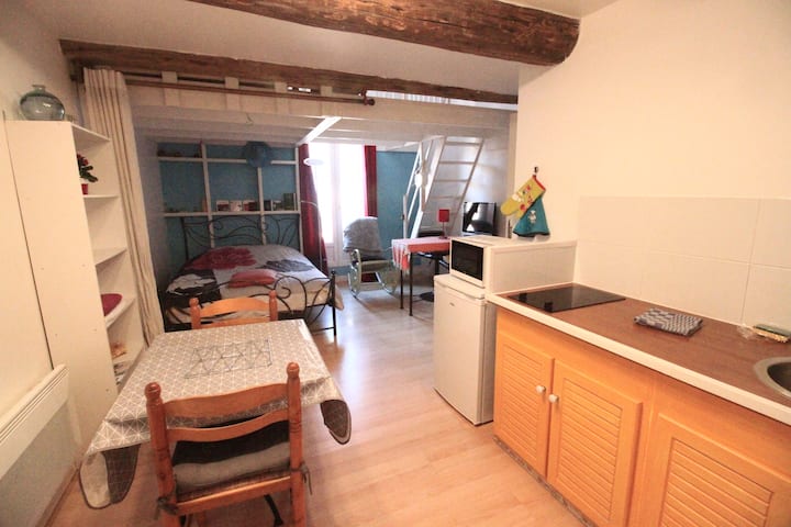5/10mn à Pieds Des Thermes,2 Lits Double, Parking - Bédarieux