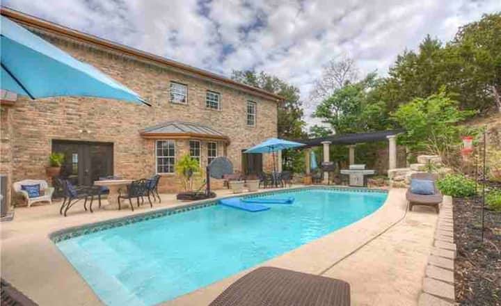 Lantana Ranch Lake View Pool Jacuzzi Playground - Canyon Lake, TX