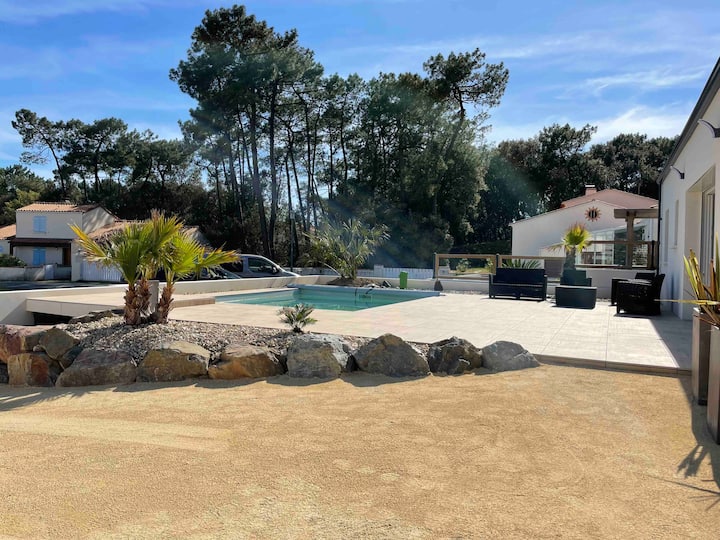 Maison 4 * Piscine, Océan Et Forêt :  2 Familles - La Tranche-sur-Mer