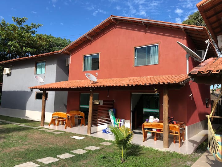 Casa Frente Ao Mar Na Praia De Guaratiba - Caravelas