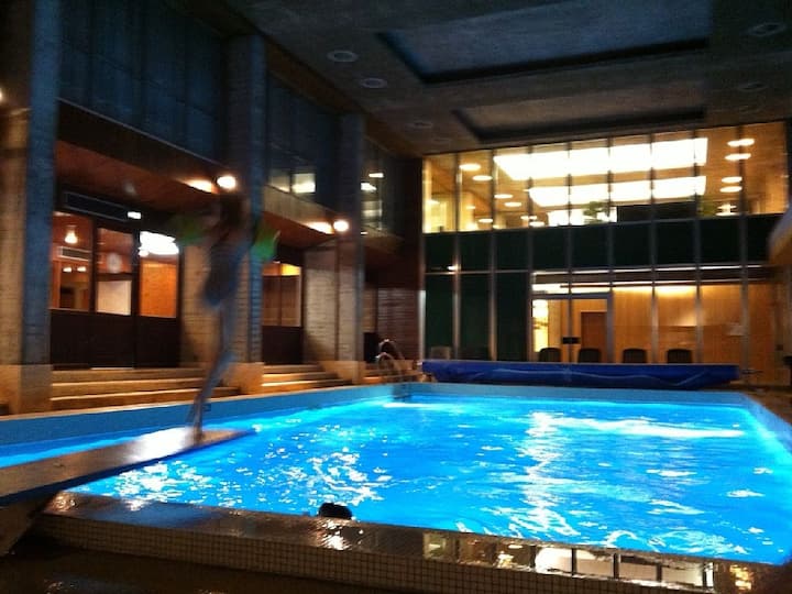 « Le Cozy » 2/4 Prs Skis Aux Pieds  Avec Piscines. - Megève