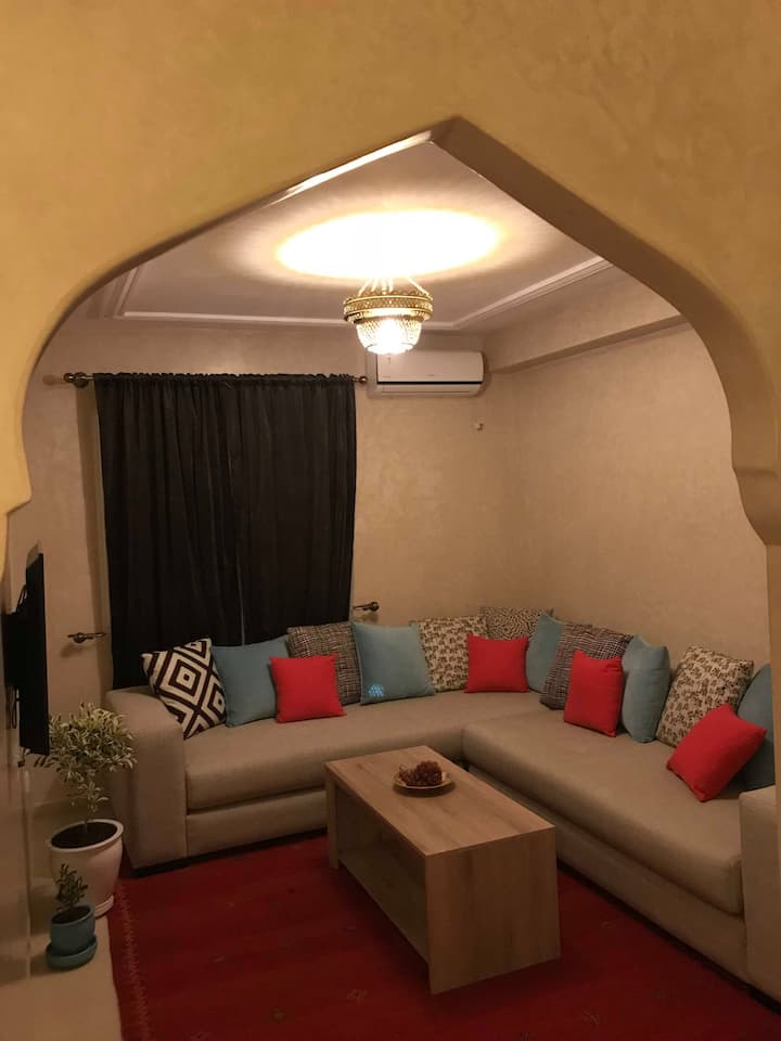 Apartment With 3 Bedrooms In Agadir, With Furnished Terrace - Agadir