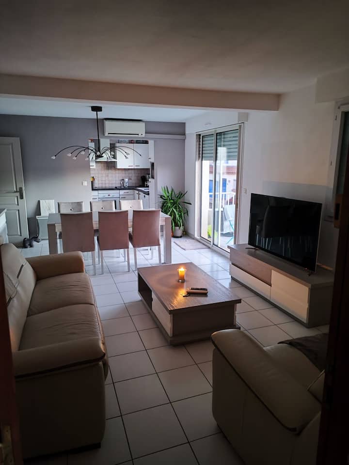 Joli Appartement T3 Avec Jardin - Collioure