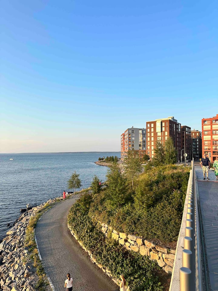 New City Home! Beautiful Näsilakeview! R-tampella. - Tampere