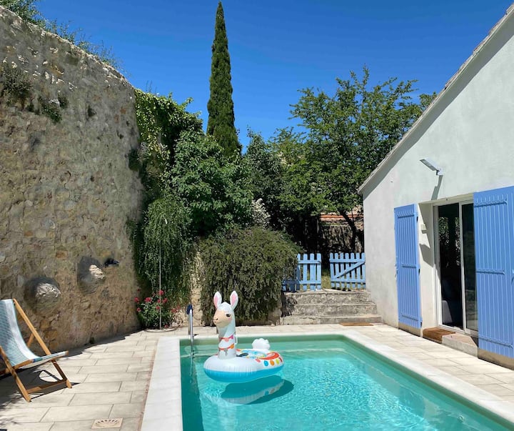 Charming Village House With Pool And Garden - Malaucène