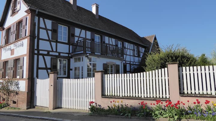 Gite Maison Alsacienne Independante 120m2 Renovée - Niederbronn-les-Bains