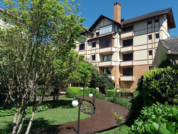 Impecavel Apto Inteiro Centro Gramado C/ 2 Suites - Gramado