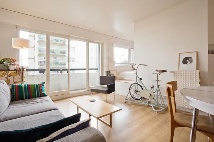 Appartement Sur Le Canal De L'ourcq Paris 19e - 