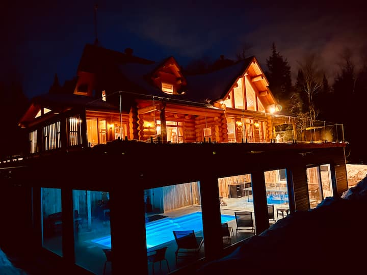 Norvégien Piscine Int., Bord De Lac - Chaletswow - Saint-Sauveur