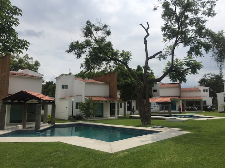 Casa Frac.misión Santa María A 5 Min De Six Flags - Oaxtepec