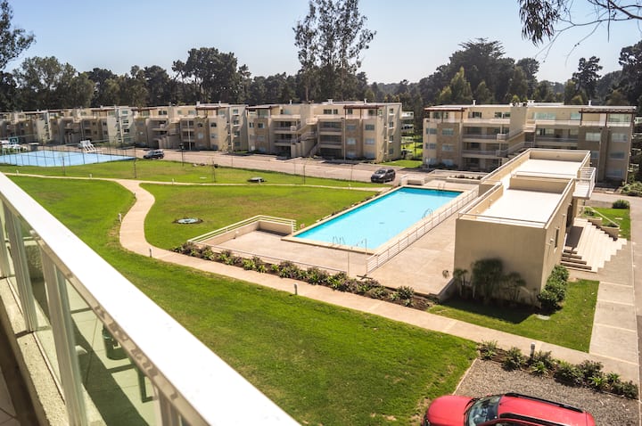 Amplio Departamento Con Piscina - San Antonio