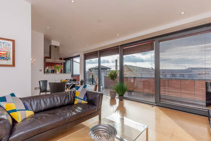 ★Penthouse-short Walk To City Centre-parking ★ - Oxford