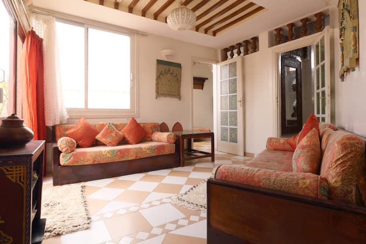 Appartement Terrasse Marrakech Dans La Médina - Marokko