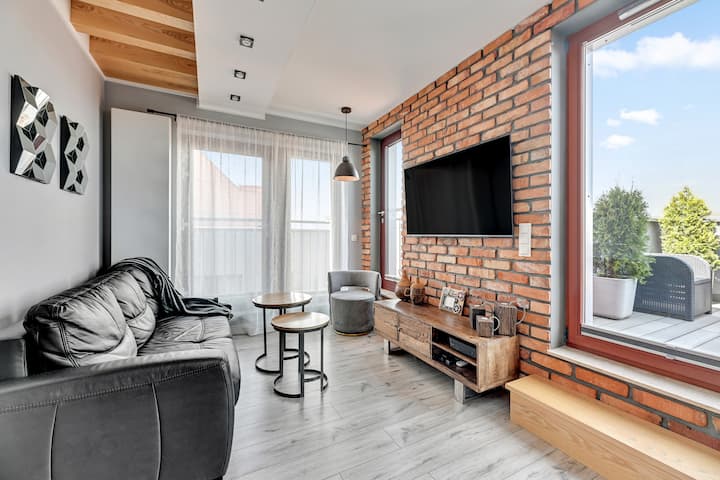 Chmielna 63 | Two-level Apartment | A/c - Gdańsk