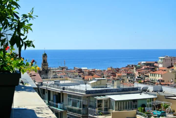Sanremo, Seaview Terrace, Full Ac Apartment - Sanremo