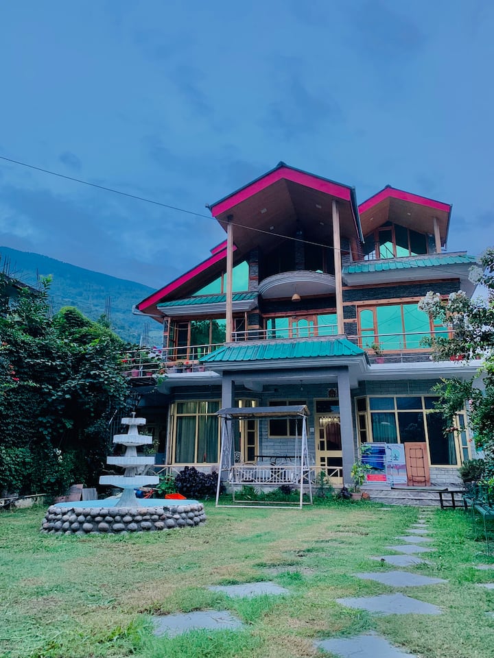 *2 Bhk |Garden* | Mountainsarecallingg - 庫爾盧