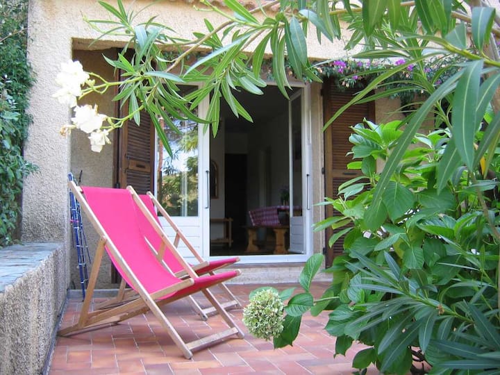 Calvi Grand Studio Avec Terrasse Arborée 4 Pers. - Calvi