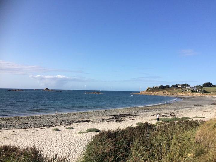 Maison D'architecte, Plage à Pied, Vue Mer à 180° - Plougasnou