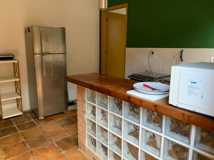 Maracujá-suite/ar/vent/garage/pisc/coz - Ubatuba